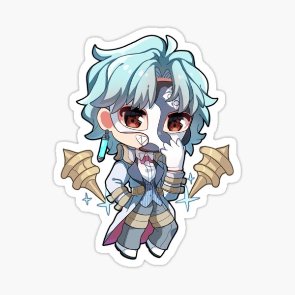 "Dottore" Sticker by Foudreika | Redbubble