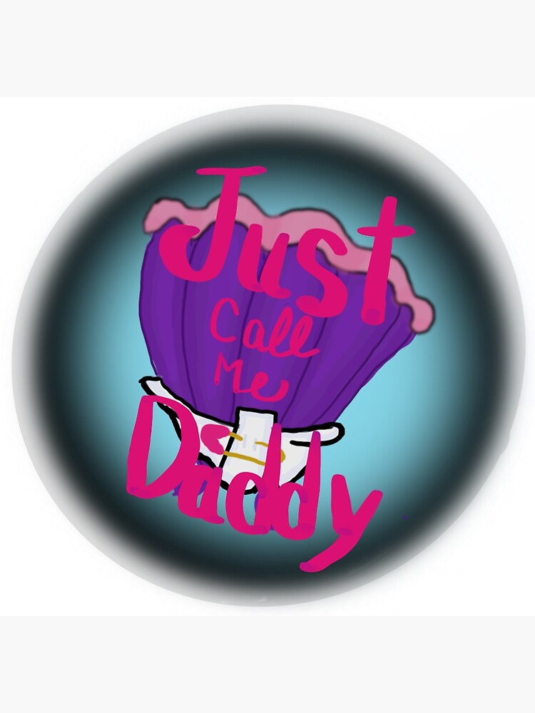 "Just Call Me Daddy Sticker - Spongebob" Sticker for Sale by ...