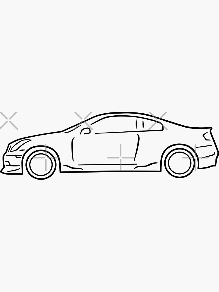 "Infiniti G35" Sticker by AutoClub | Redbubble
