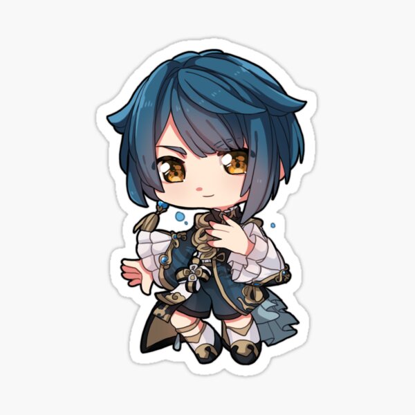 "Xingqiu" Sticker by Foudreika | Redbubble