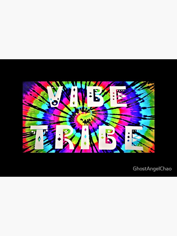 "Vibe Tribe official logo " Poster for Sale by GhostAngelChao | Redbubble