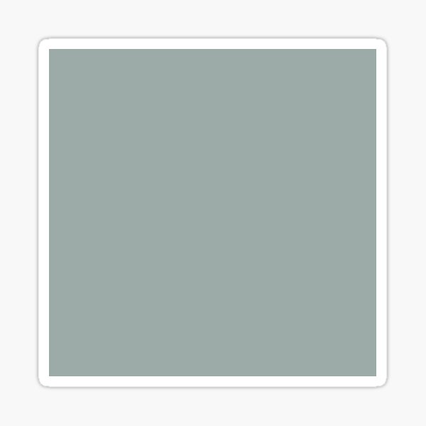 "Light Summer Sage Green Minimalistic Color" Sticker by Rolors | Redbubble