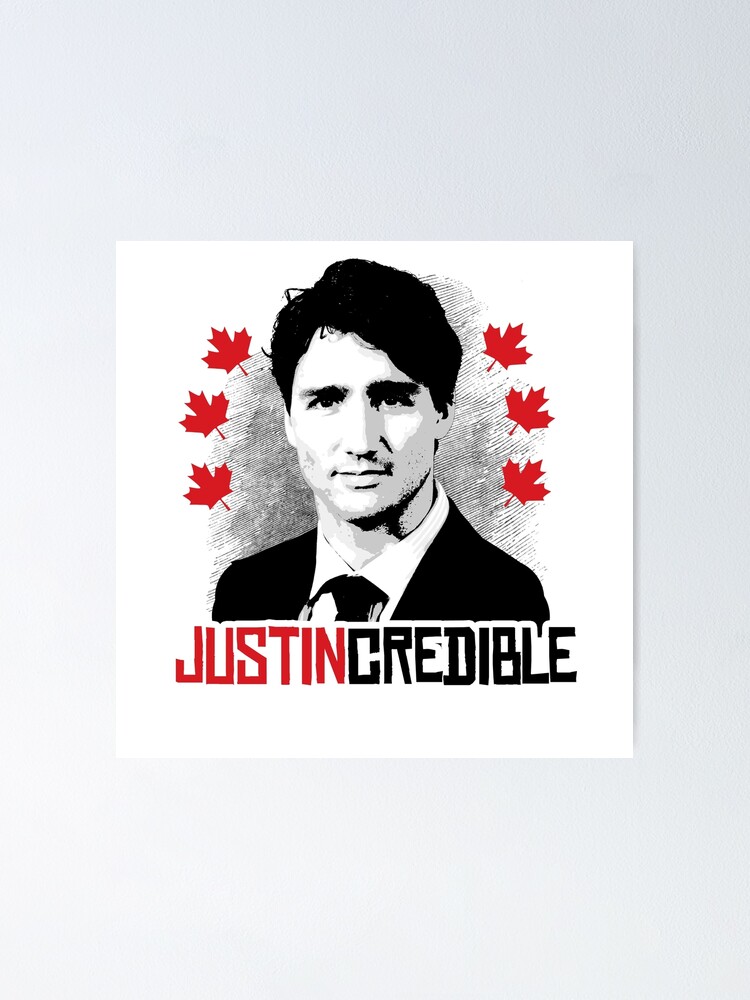 "Justincredible" Poster for Sale by popdesigner | Redbubble