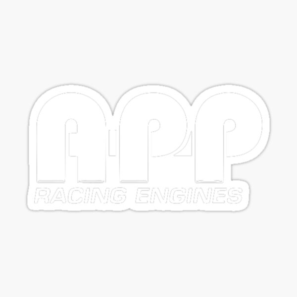 "APP RACING ENGINES" Sticker by Racingdecals | Redbubble