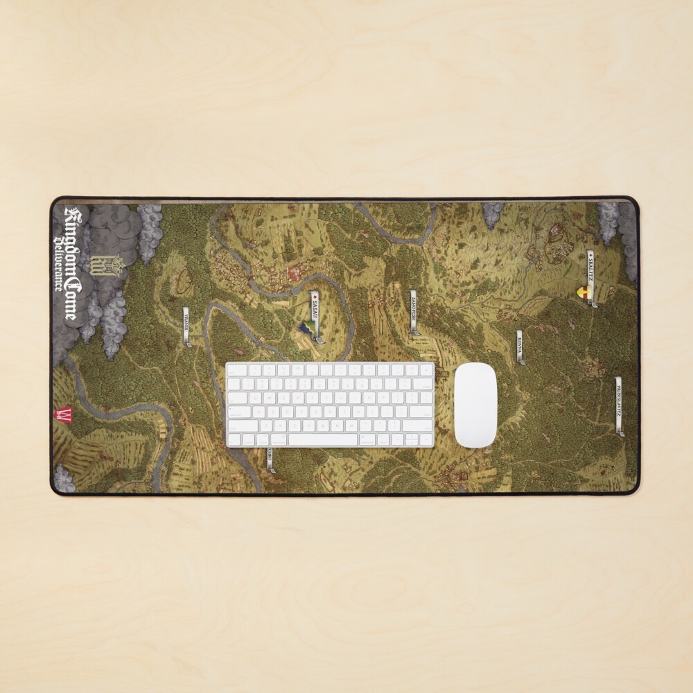 "Kingdom Come Deliverance Map" Tapestry for Sale by The Pathfinders ...