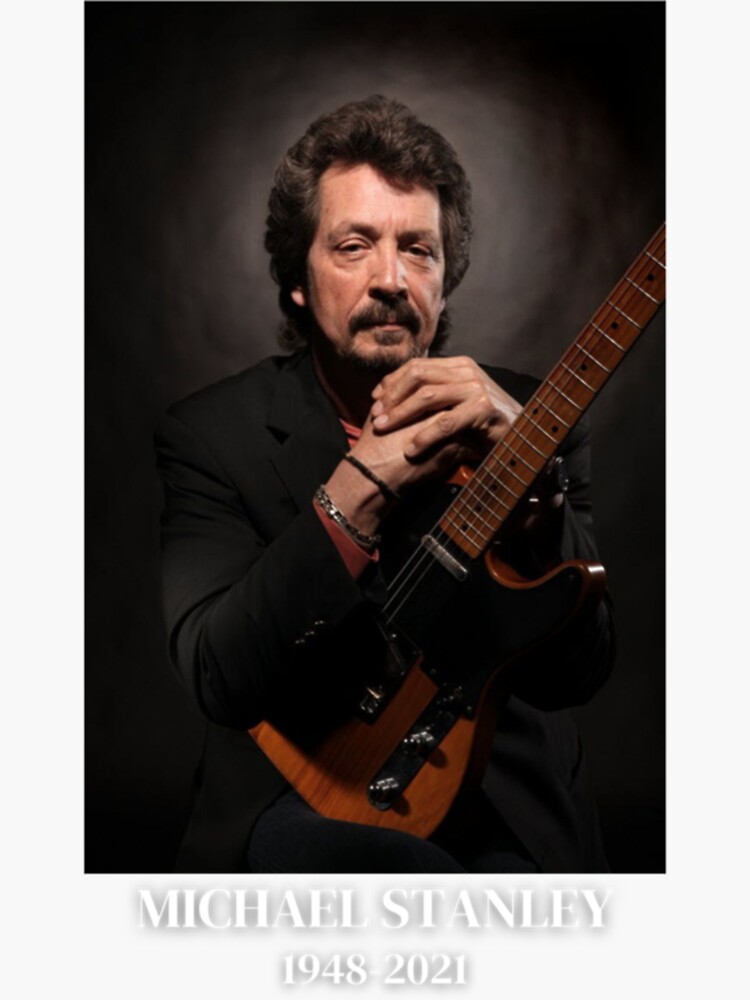 "RIP Michael Stanley Classic T-Shirt" Sticker by JenniferNeumann ...