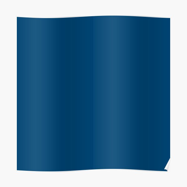 "Dark Royal Blue Minimalistic Color" Poster for Sale by Rolors | Redbubble