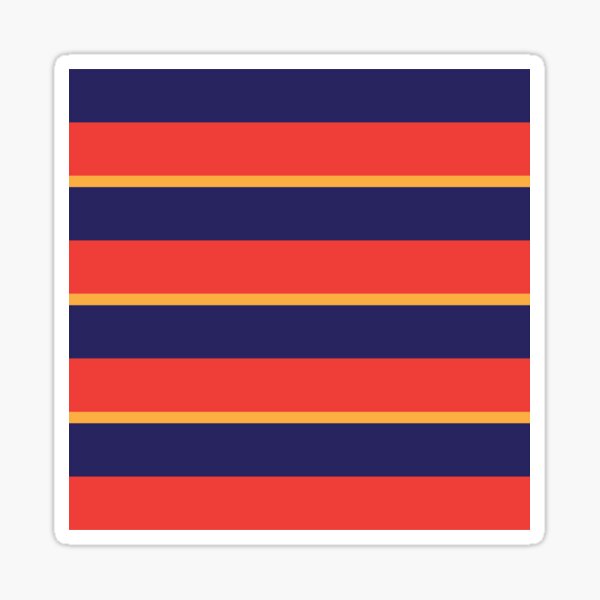 "Regal Stripes" Sticker for Sale by Artlandish | Redbubble