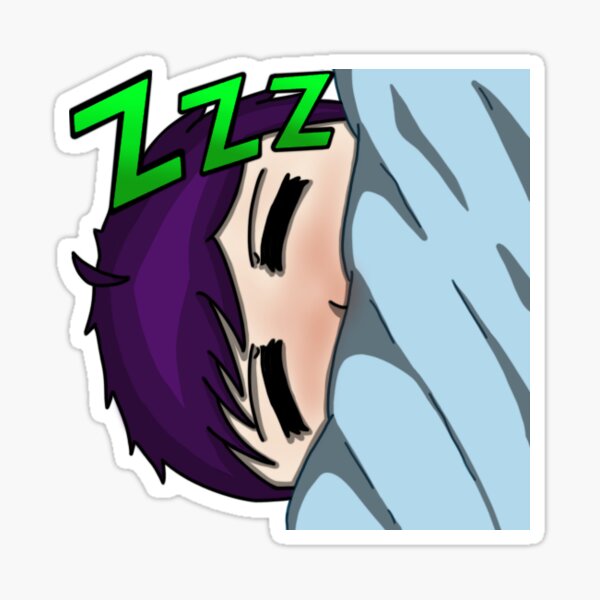 "Sleepy Ariizuu Anime Vtuber" Sticker by Ariizuu | Redbubble