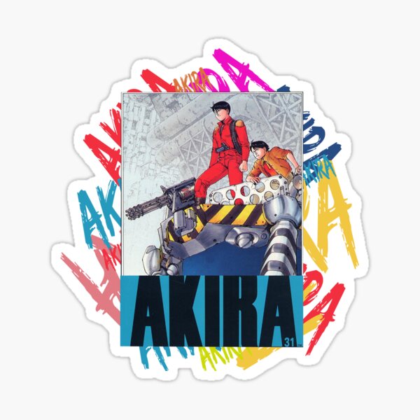 "AKIRA anime" Sticker for Sale by zombiebrain13 | Redbubble