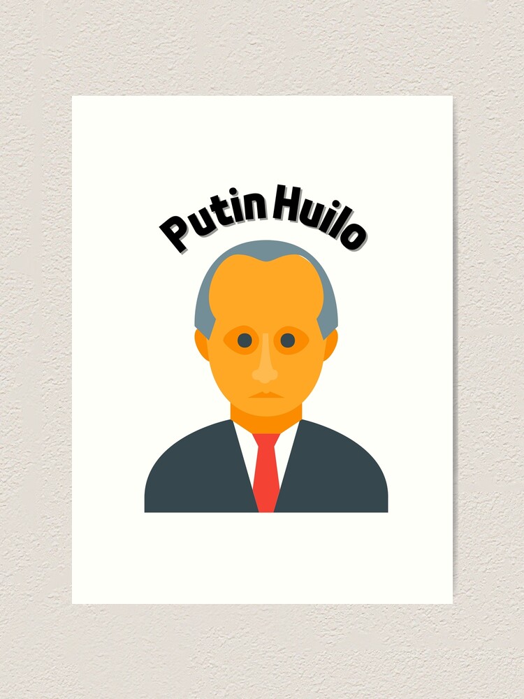 "Putin Huilo" Art Print by Fayad-Art | Redbubble