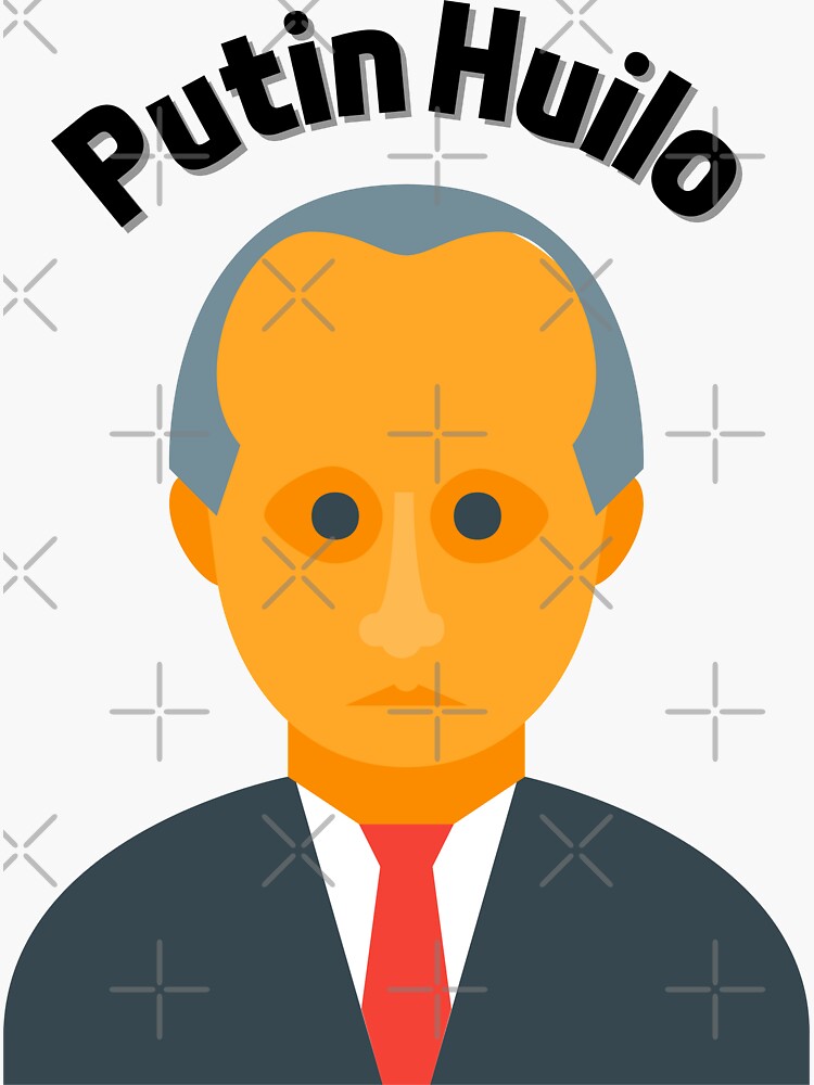 "Putin Huilo" Sticker for Sale by Fayad-Art | Redbubble
