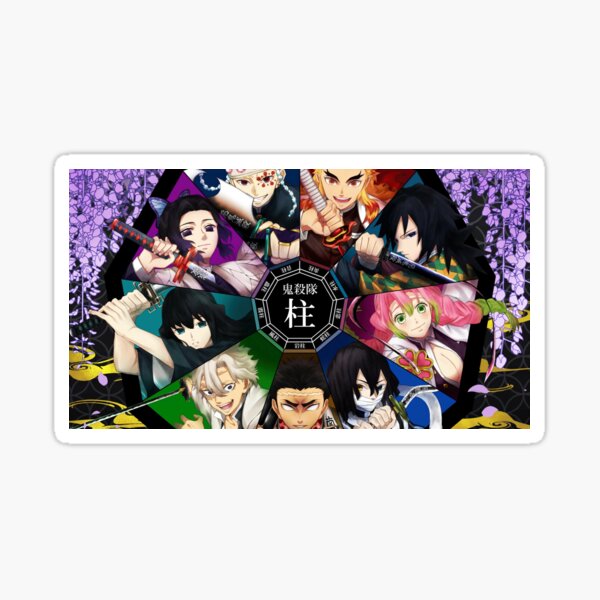 "Demon slayer Hashira" Sticker by AnikroZzz | Redbubble