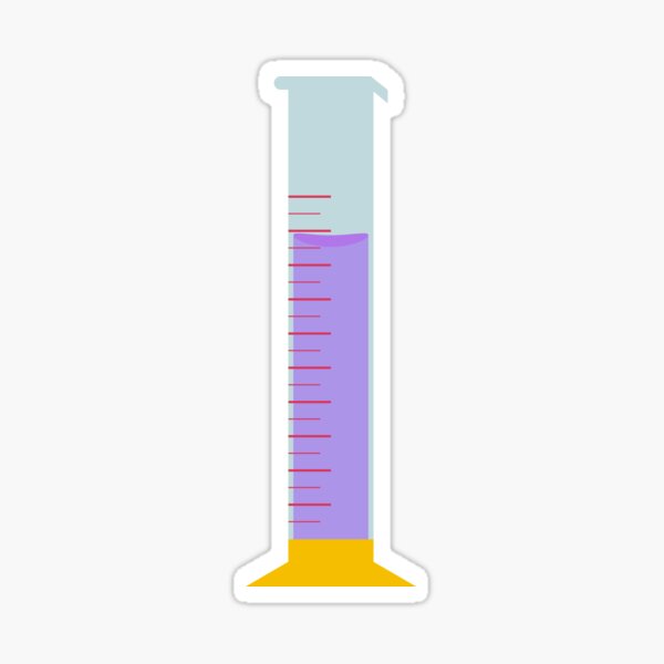 Graduated Cylinder Stickers | Redbubble