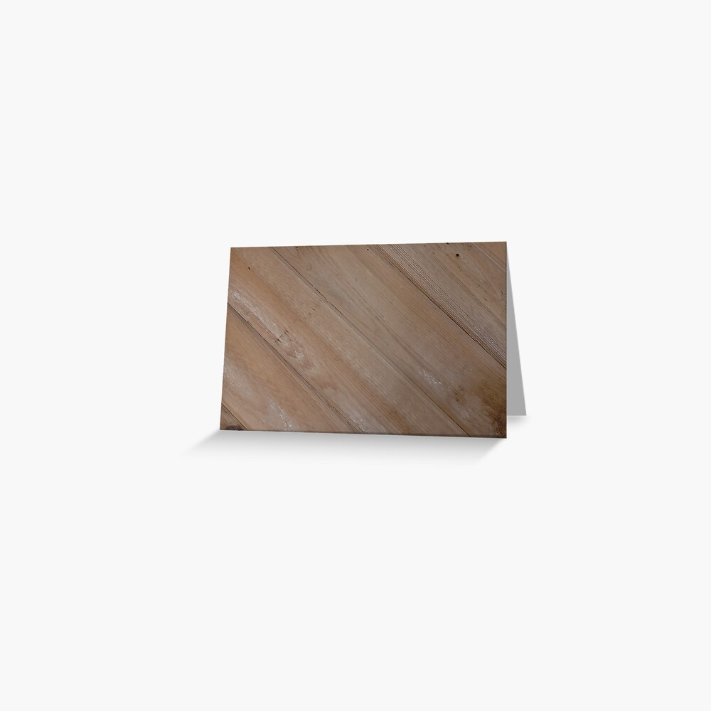 "Light Wood Wall 2022 - Redbubble" Greeting Card for Sale by ...