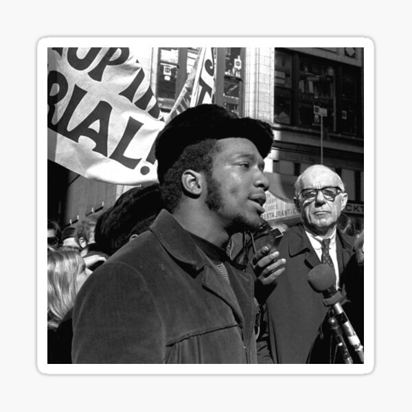 "Fred Hampton" Sticker by elgabibbodraken | Redbubble