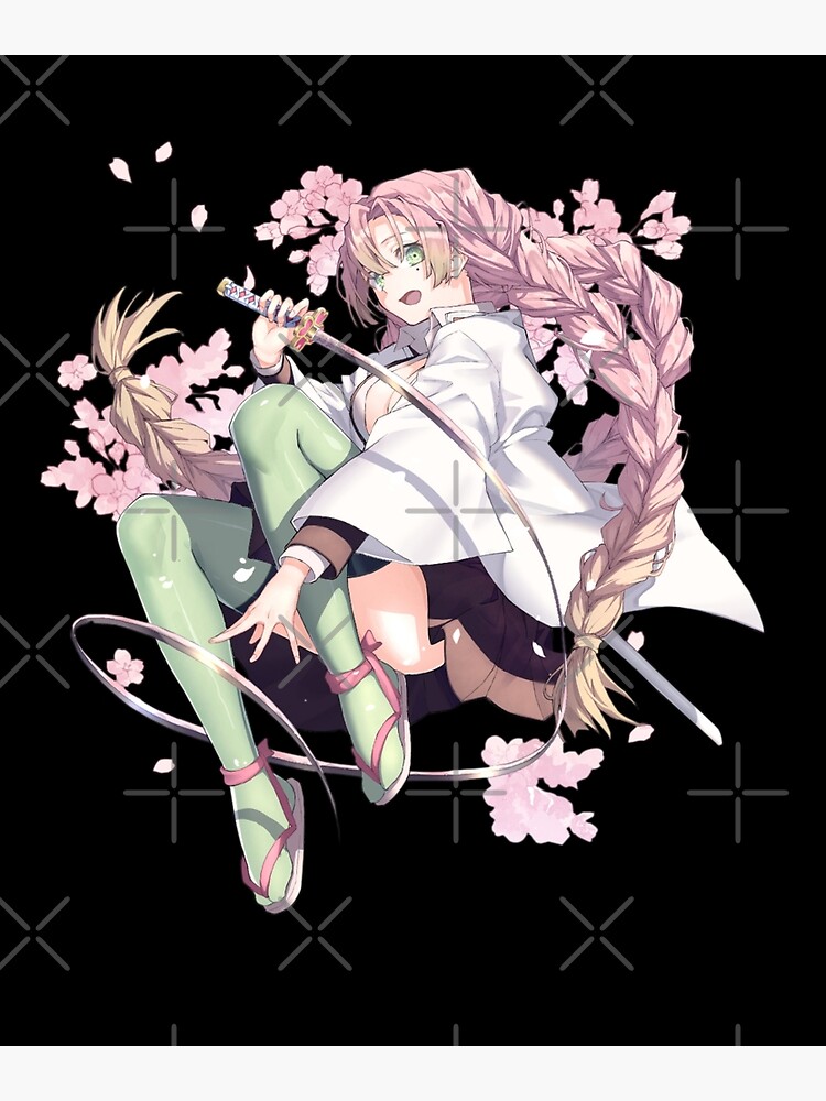 "Mitsuri Demon Slayer" Art Print by seyd-art | Redbubble
