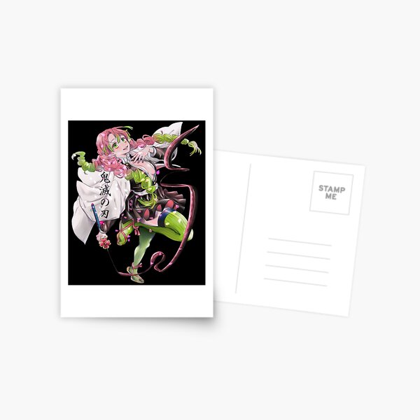 "Mitsuri Demon Slayer" Postcard by seyd-art | Redbubble