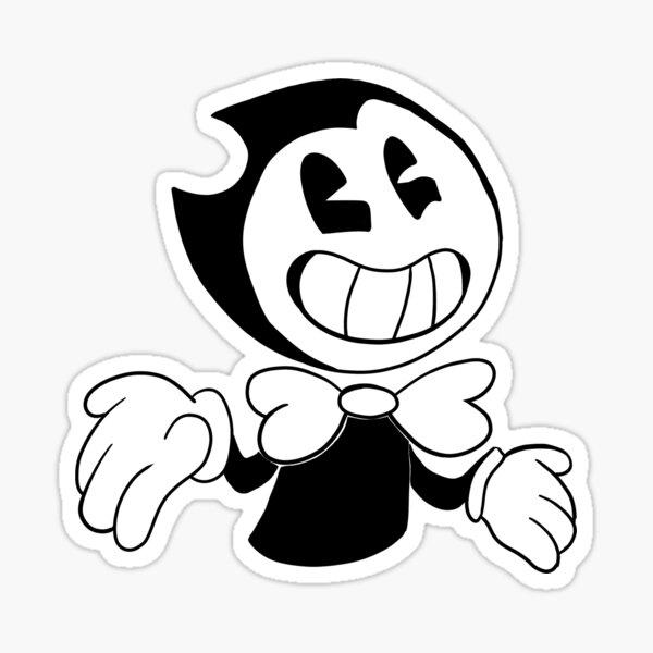 "Bendy " Sticker by Zarcka | Redbubble