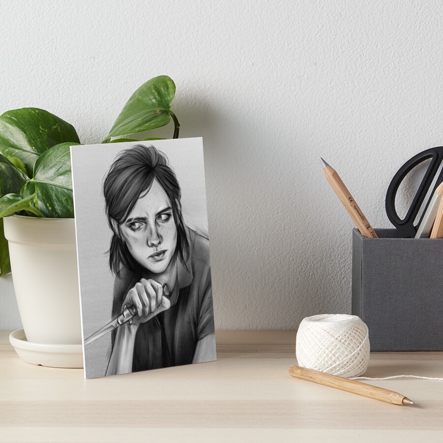 "Ellie Williams" Sticker for Sale by scarletcolour | Redbubble