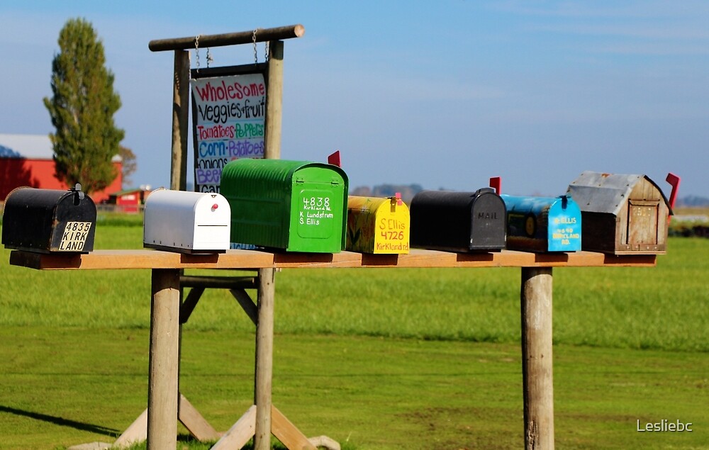 "Farmers' Mail" by Lesliebc | Redbubble