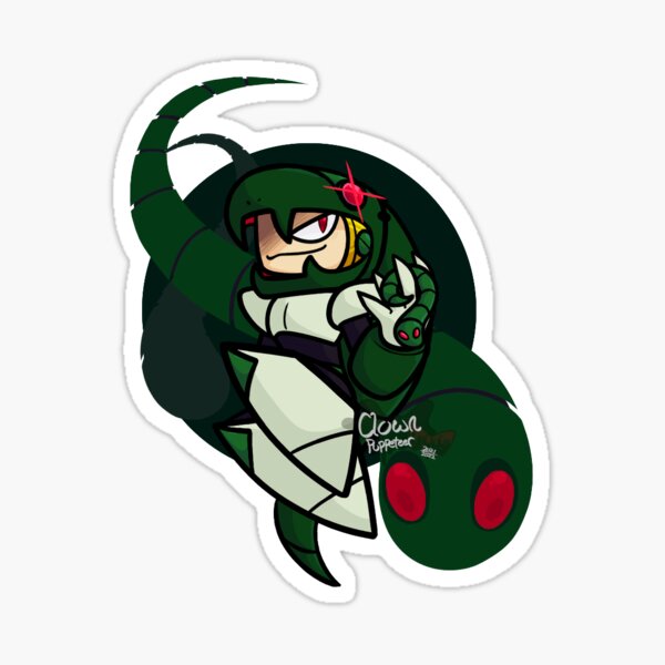 "Snake Man" Sticker for Sale by NexusLusin | Redbubble