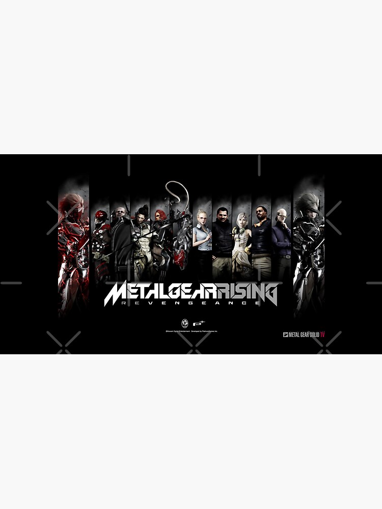 "Metal Gear Rising Revengeance All Products" Sticker by XAllanGaming ...