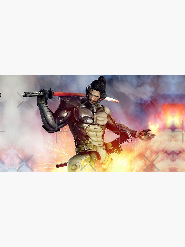 "Metal Gear Rising Revengeance All Products" Sticker by XAllanGaming ...