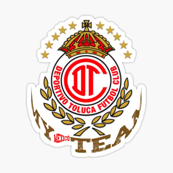 "Toluca Mexican Tee Shirt Sticker" Sticker by mooneycann | Redbubble