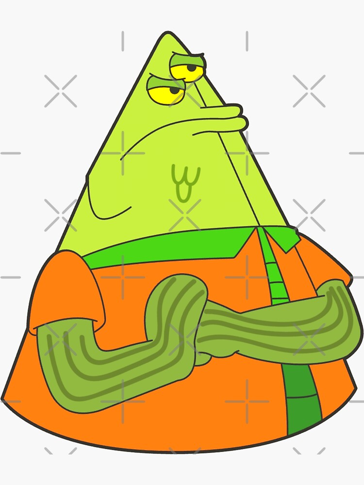 "patrick star funny quotes patrick kids design Gifts " Sticker by ...