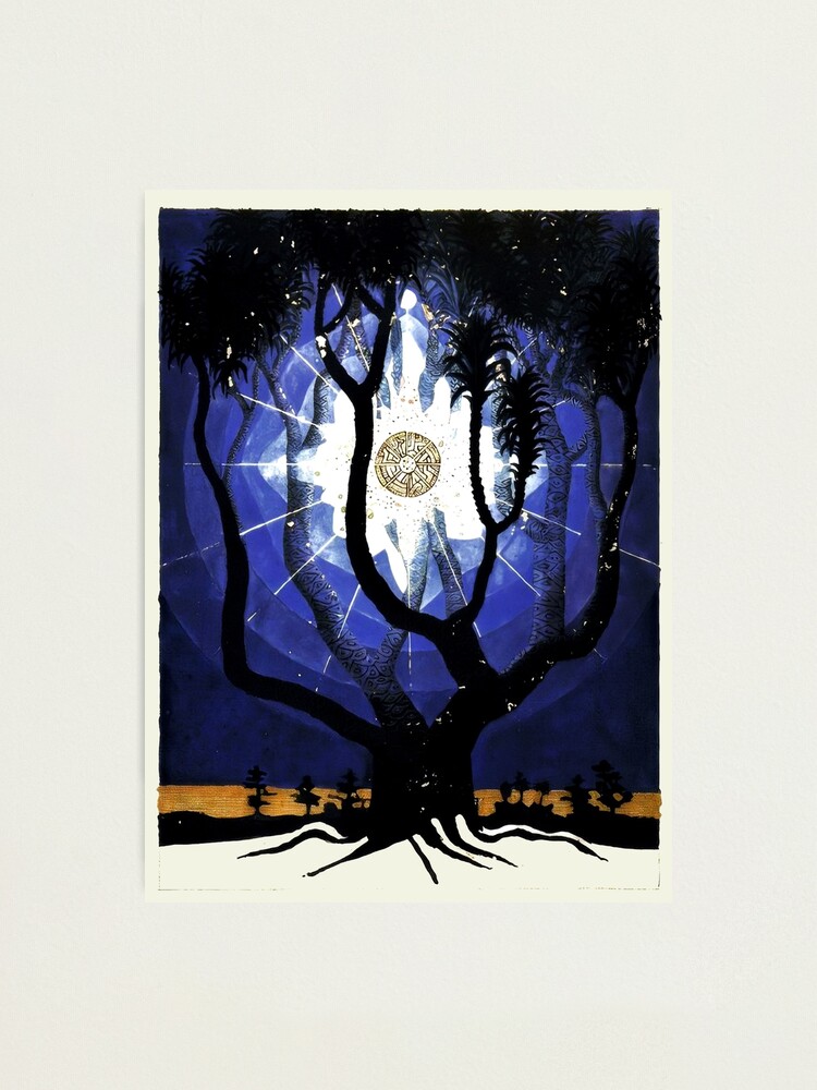 "Carl Jung's Red Book - Tree in Forest" Photographic Print for Sale by ...