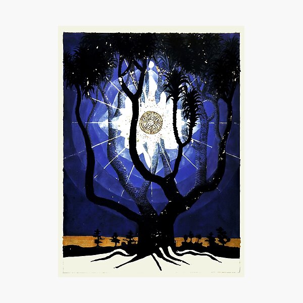 "Carl Jung's Red Book - Tree in Forest" Photographic Print for Sale by ...