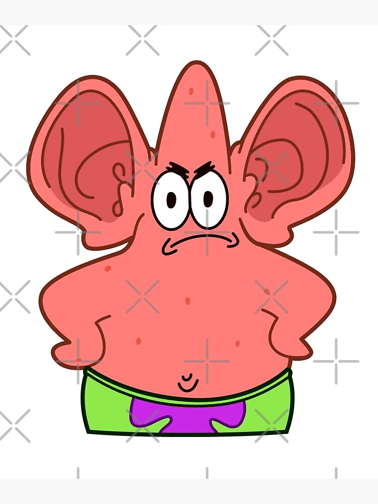 "patrick star funny quotes patrick kids design Gifts " Poster for Sale ...