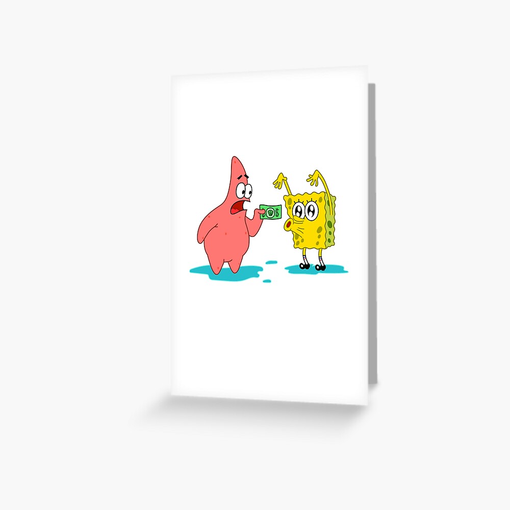 "Patrick star funny quotes patrick kids design Gifts " Greeting Card ...