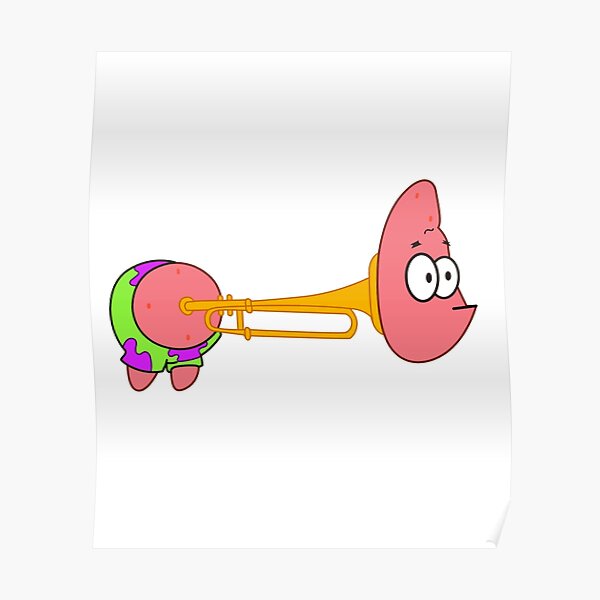 "Patrick star funny quotes patrick kids design Gifts " Poster for Sale ...