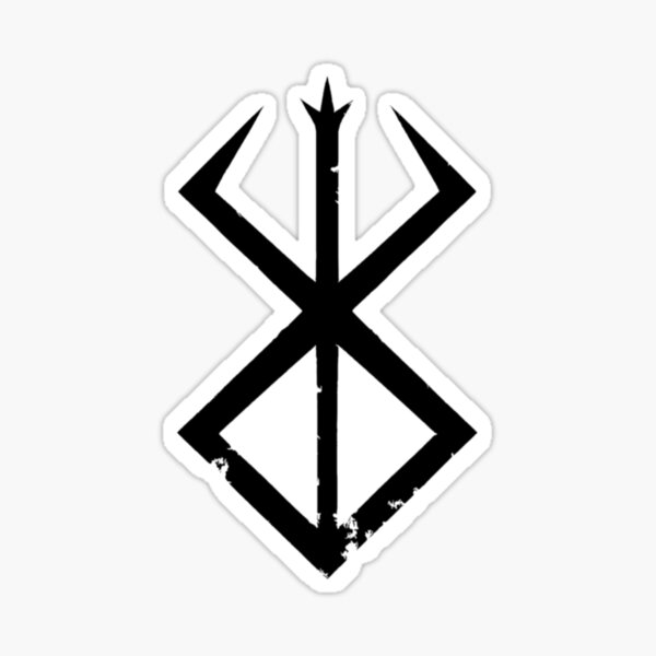 "Symbol Of Death For The Despair Day | Sacrifice Brand " Sticker for ...