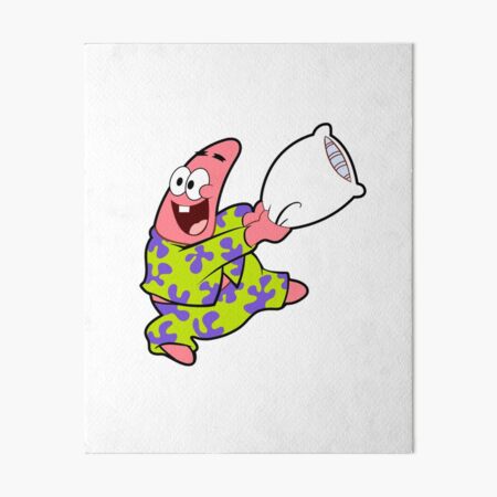 "Patrick star funny quotes patrick kids design Gifts " Art Board Print ...