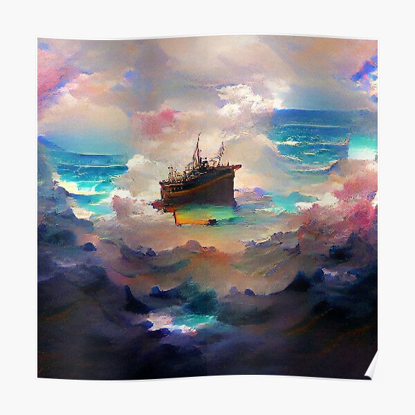 "Dreamy Fantasy World Art Work paintings." Poster for Sale by Sloyar ...