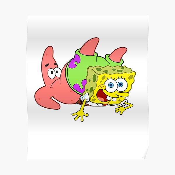 "Friend Patrick star funny quotes patrick kids design Gifts " Poster by ...