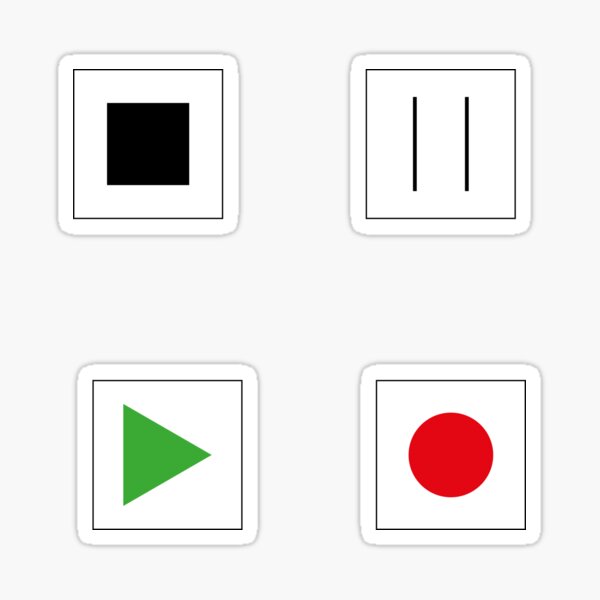 "transport panel, audio engineer, sound" Sticker by yoyoval12 | Redbubble