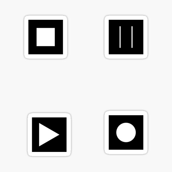 "transport panel, audio engineer, sound" Sticker by yoyoval12 | Redbubble