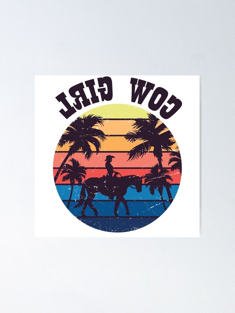 Póster «Vaquera inversa - Posición de vaquera inversa - Solo una chica ...