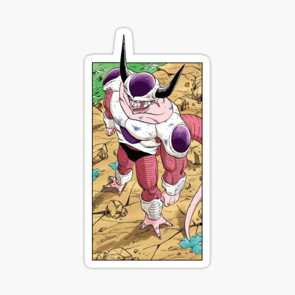"Dragon Ball Frieza Sticker" Sticker for Sale by coltian | Redbubble