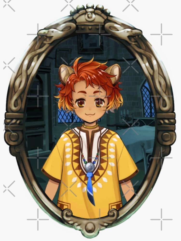 "Cheka Kingscholar (Twisted Wonderland)" Sticker for Sale by ...