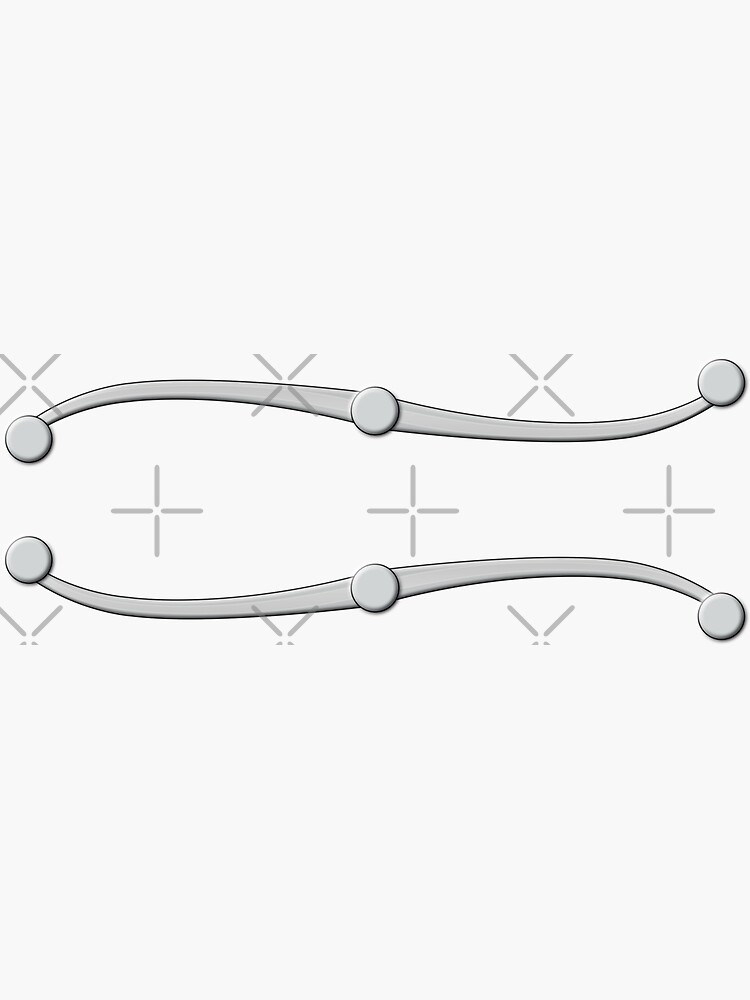 "Landau Bars" Sticker by RoadAndTrash | Redbubble