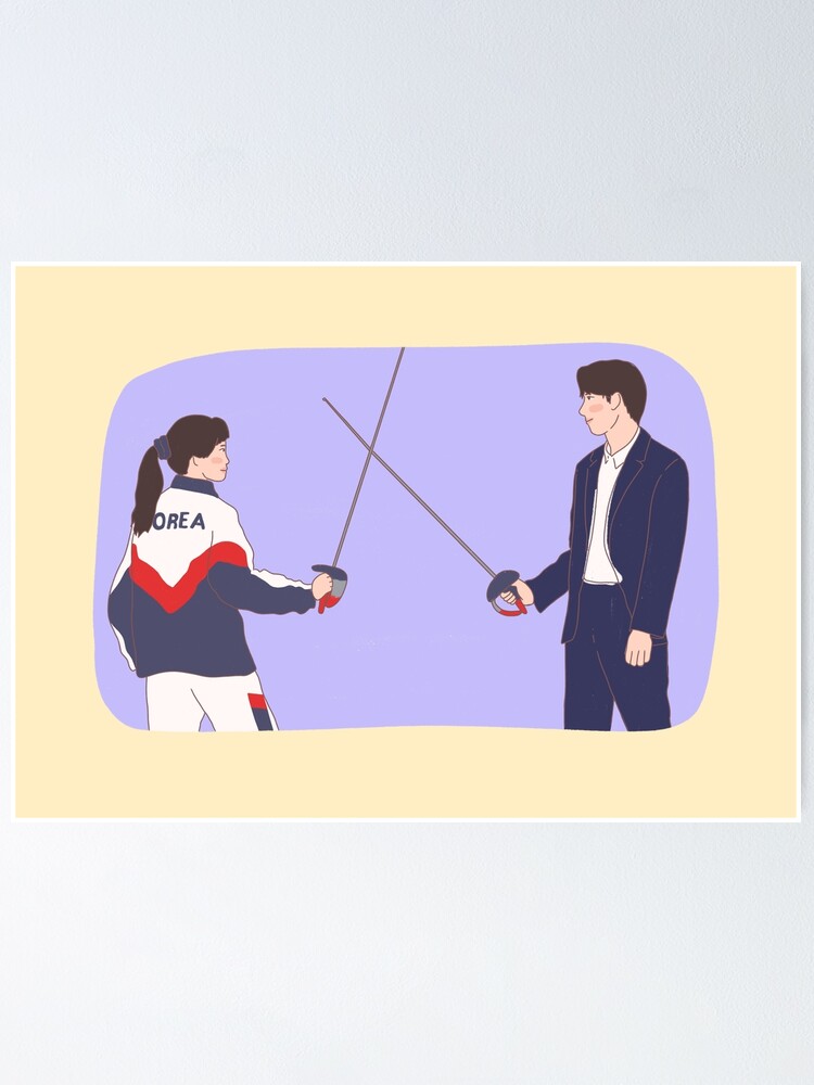 "25 21 - kdrama twenty five twenty one" Poster for Sale by MomosDrawing ...
