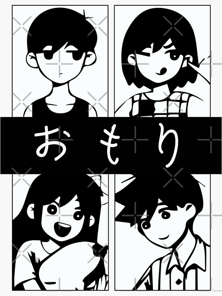 "omori " Sticker by ninako-store | Redbubble