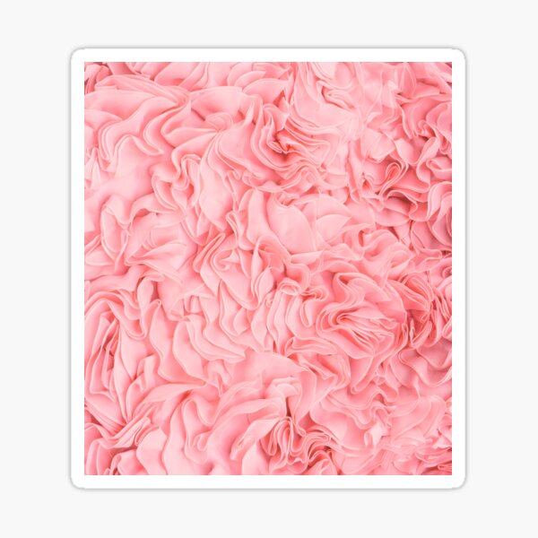 "Beautiful Pink Ruffles Pattern Design - Timeless Luxury Collection ...