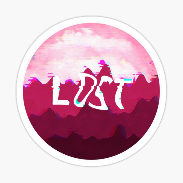 "Lost" Sticker by devynrain | Redbubble