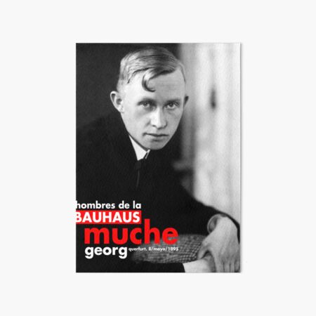 "George Muche, tribute to men of the Bauhaus, Arnaldo Batista " Art ...